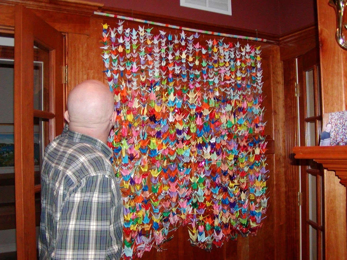 「Stanley J Korsmeyer 博士の肺がんと千羽鶴（No.3 Fellowたちの千羽鶴の祈り」～「夫の直腸がん闘病生活と寄り添う妻 ...