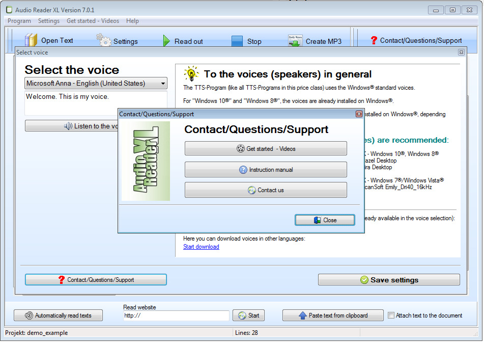 Text to voice reader is easy to use - marillenhub’s diary