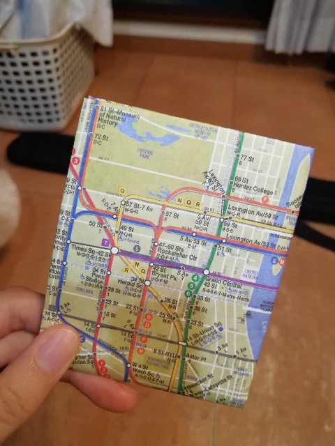 mighty Wallet NYC SUBWAY map. - 日本に波がジャッパーン