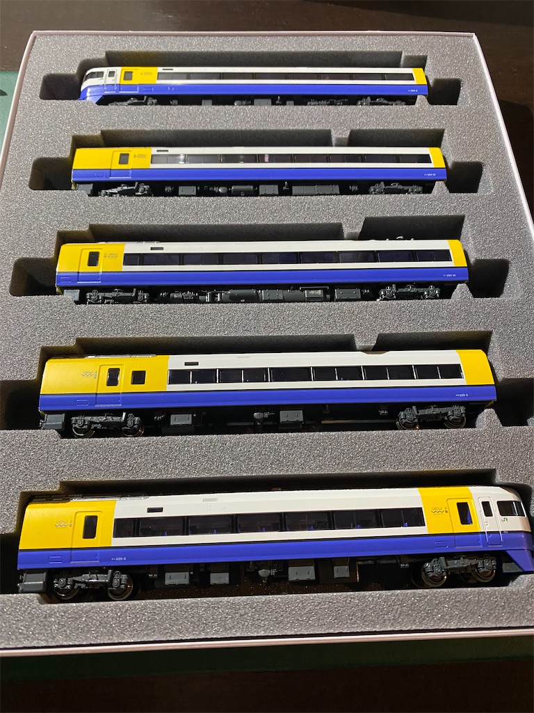 長崎出張戦利品① KATO E255系 基本セット - レインボーブログ