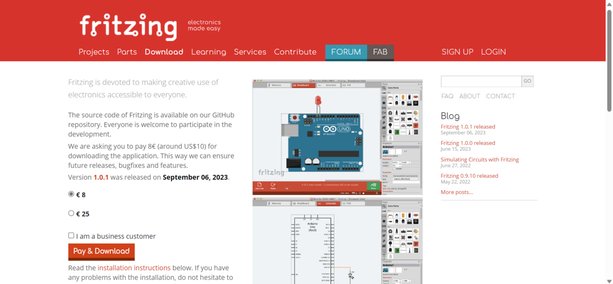 fritzing 無料ダウンロード - maruinkunのブログ