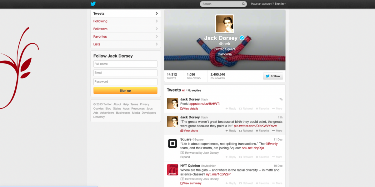 Twitterのデザインの変遷についてWebArchiveで眺めてみる記事 - marukot-chの日記