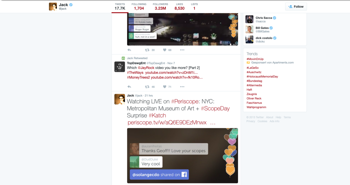 Twitterのデザインの変遷についてWebArchiveで眺めてみる記事 - marukot-chの日記