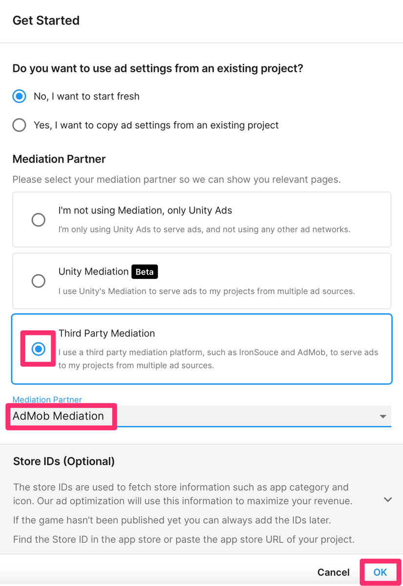 【Unity】2022年 AdMobのUnityAdsメディエーション設定 - アプリ個人開発 まるブログ