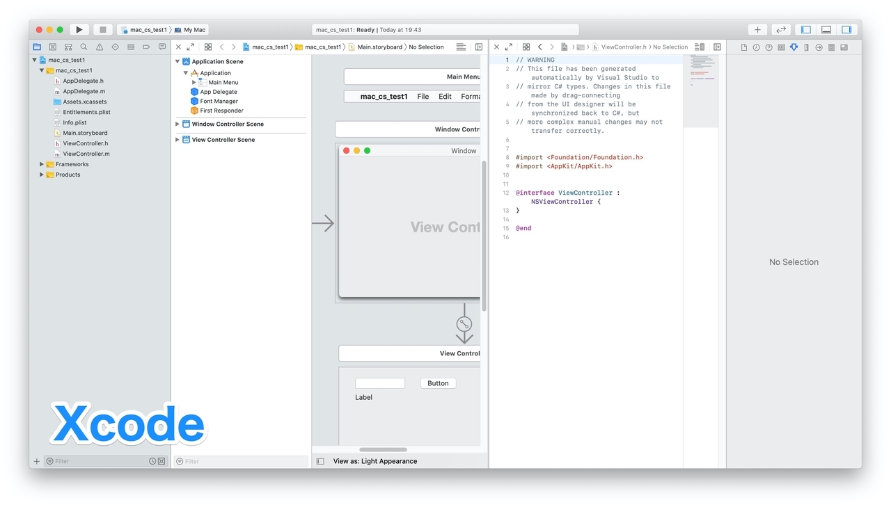 C#で作るMac用アプリケーション （Hello World） - Shujima Blog