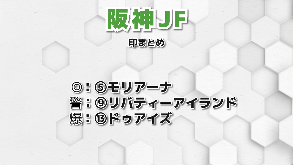 【阪神JF】15:40発走! - 競馬推進室公式ブログ
