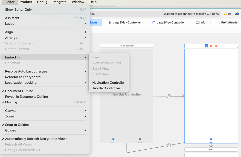 【StoryBoard】Navigation Controller導入手順 - masalibの日記