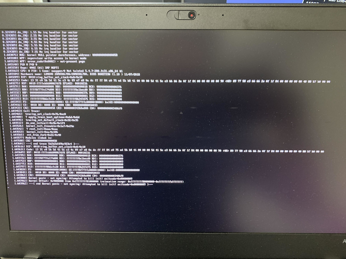 [B! kernel] Linux起動時のカーネルパニック(at ring_buffer_set_clock())修正めも - φ(・・*)ゞ ...