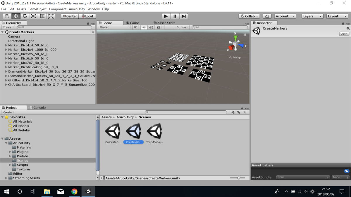 2019/5/3(ArucoUnityでCharuco boardを作ってカメラのキャリブレーションデータを取得する) - へっぽこ元ロボコニスト