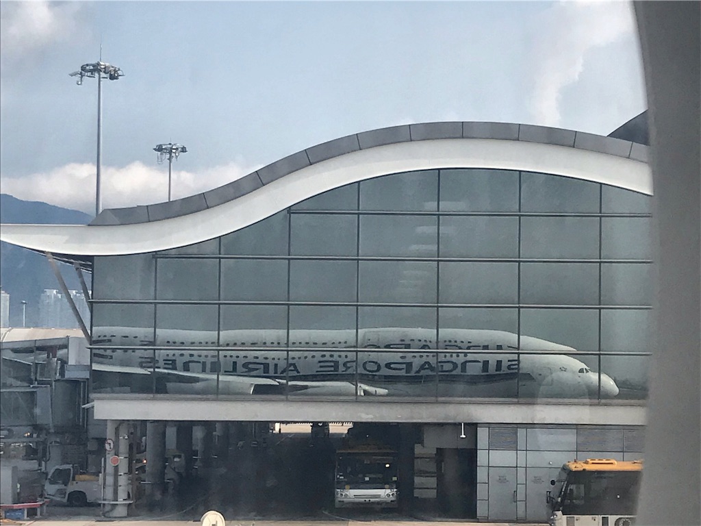 2019/9 SQ861 HKG→SIN PY - Masaxuo flight diary