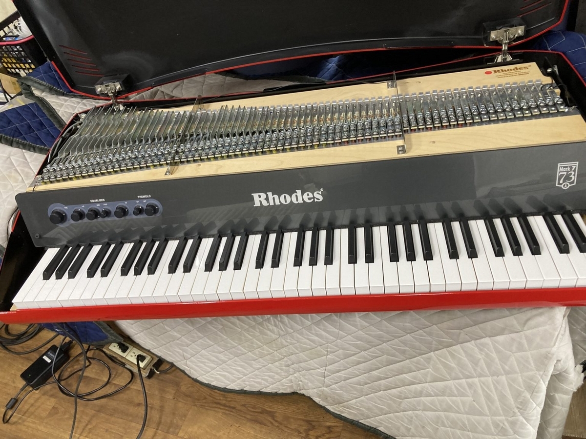 Rhodes Mark 7 メンテナンス! - キーボー道