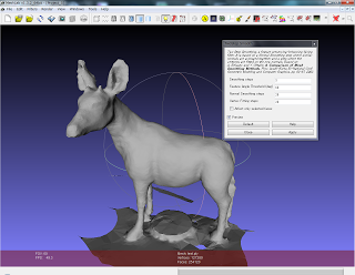 MeshLab（Smoothing） - PointCloud