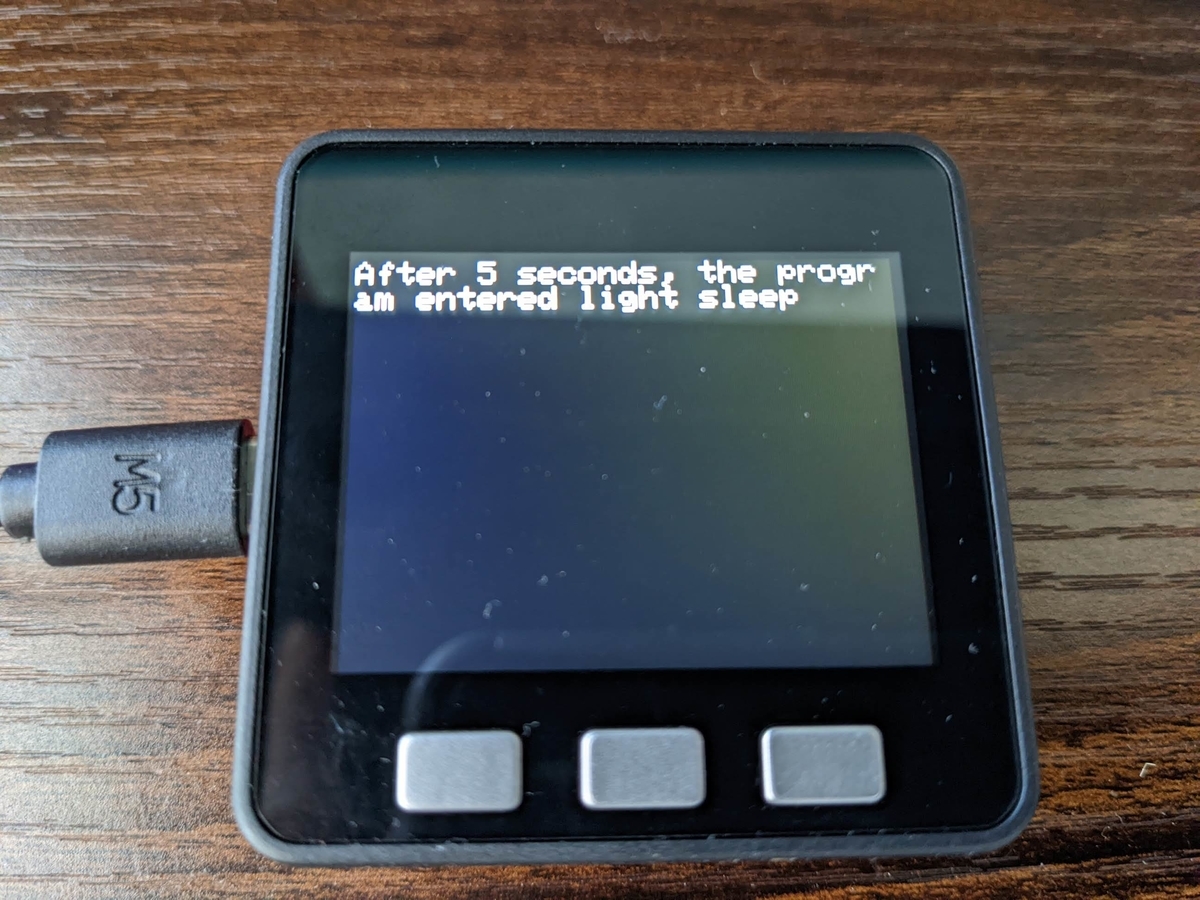 【M5Stack】基本のスケッチ例「PowerOFF」を読み解く - 趣味の学習ノート