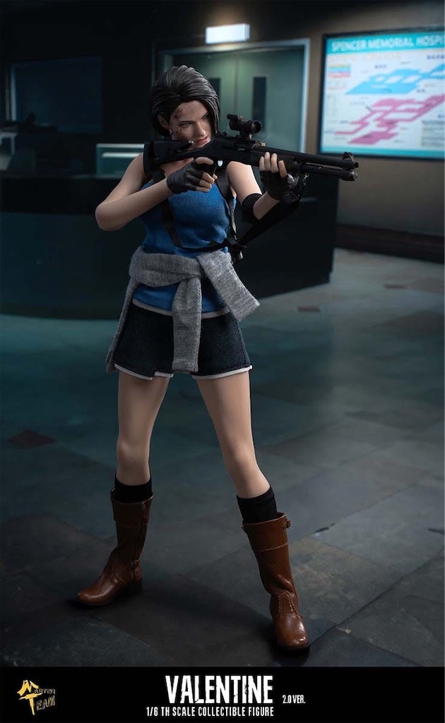 フィギュアニュース 1/6 master team toys バイオハザードre3 ジル 2.0 - MassiveToy DataVaolt ...