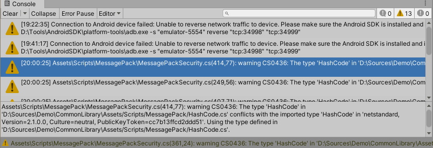Unity で MessagePack for C# を利用する（準備まで） - しっぽを追いかけて
