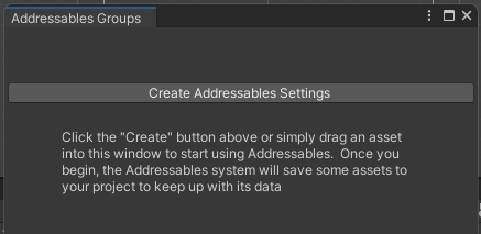 Unity の Addressables を使ってみる - しっぽを追いかけて