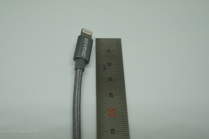 iPhoneに最適なOmakerのLightningケーブルをレビュー！リバーシブルなUSB端子が快適！ - いつも向かい風