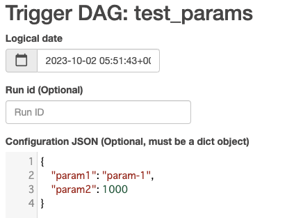 AirflowのDAG実行時にパラメータを渡す - FLINTERS Engineer's Blog