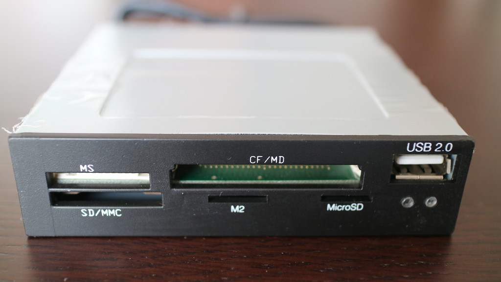 メディア カード リーダー取り付け - matsuok’s diary