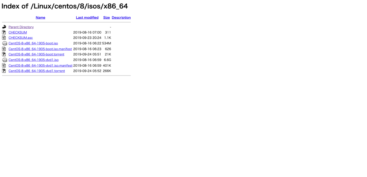 CentOS 8をネットワークインストールする - mattintosh note