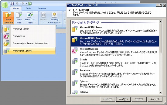 SQL Server 2008 R2 PowerPivot for Excel 2010 の特徴 - matu_tak’s blog
