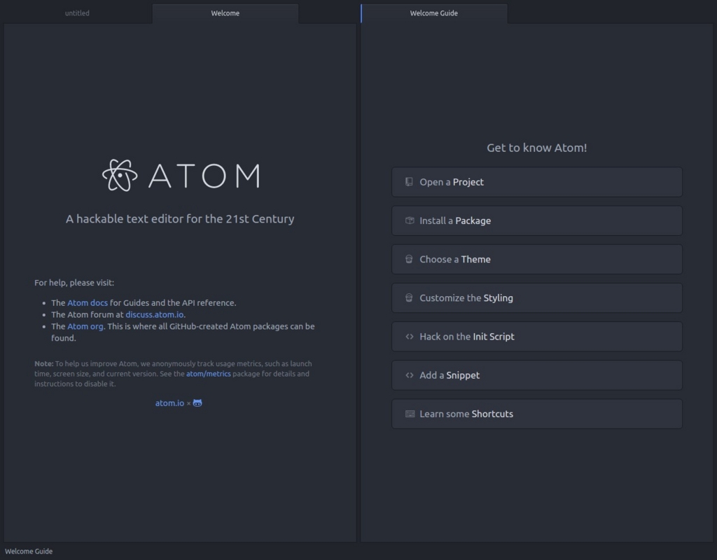 【Ubuntu】Atomをインストールする／日本語環境にする - Milkのメモ帳