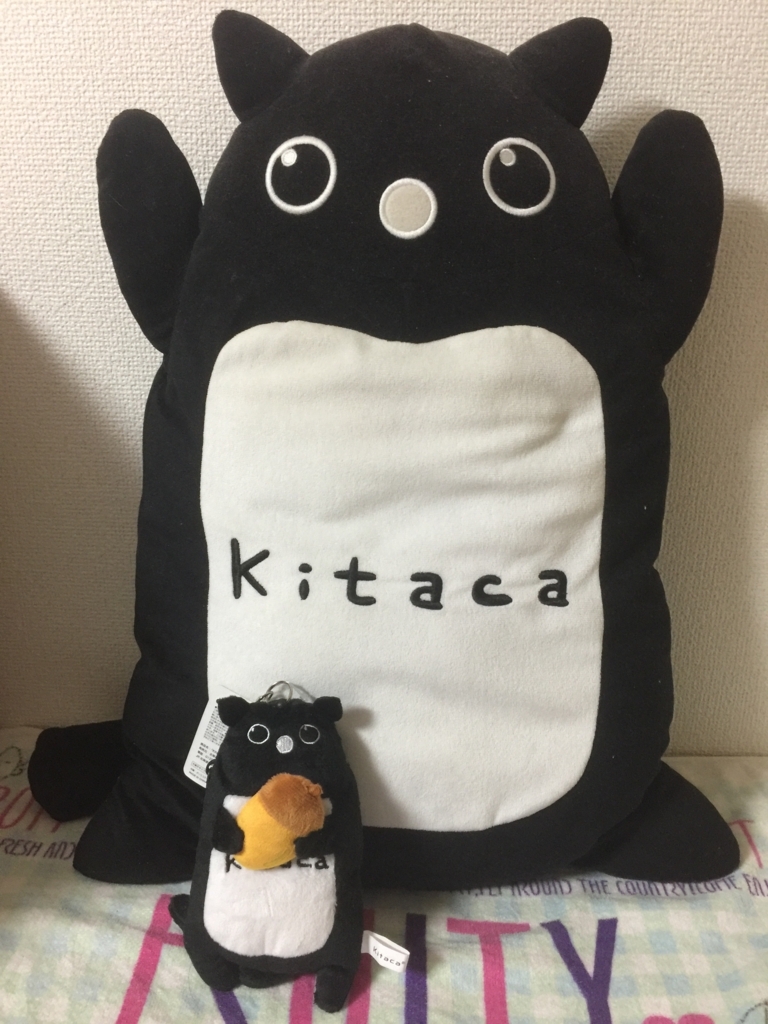 スタンド型の北海道キヨスクで買ったKitacaぬいぐるみ！ - まゆまゆぱーてぃー