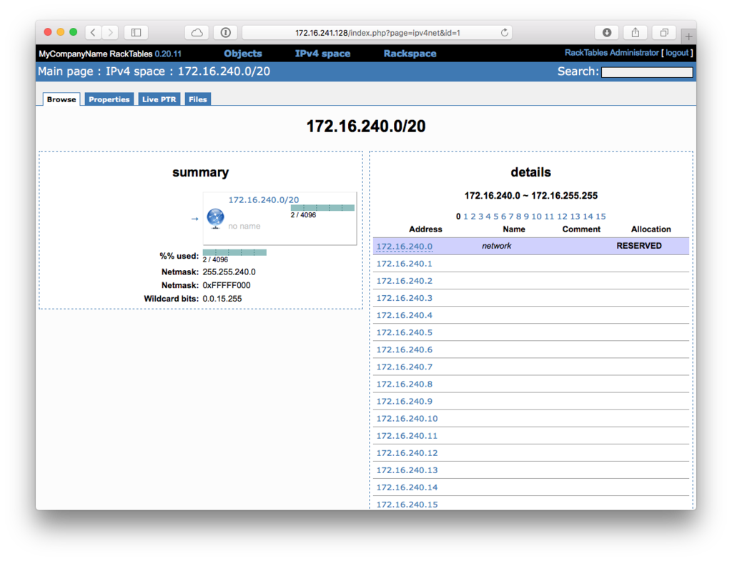 RackTablesで個人ネットワークを管理する - mazgi.log