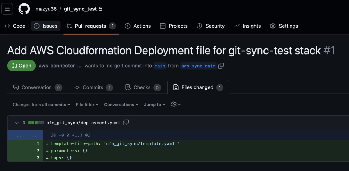 AWS CDKを使ってCloudFormationのGit Sync機能を試してみた - mazyu36の日記