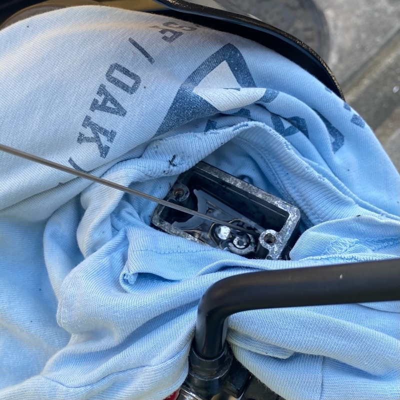 MBXレストア計画@311 マスターシリンダー点検窓の交換 - 我が青春のMBX