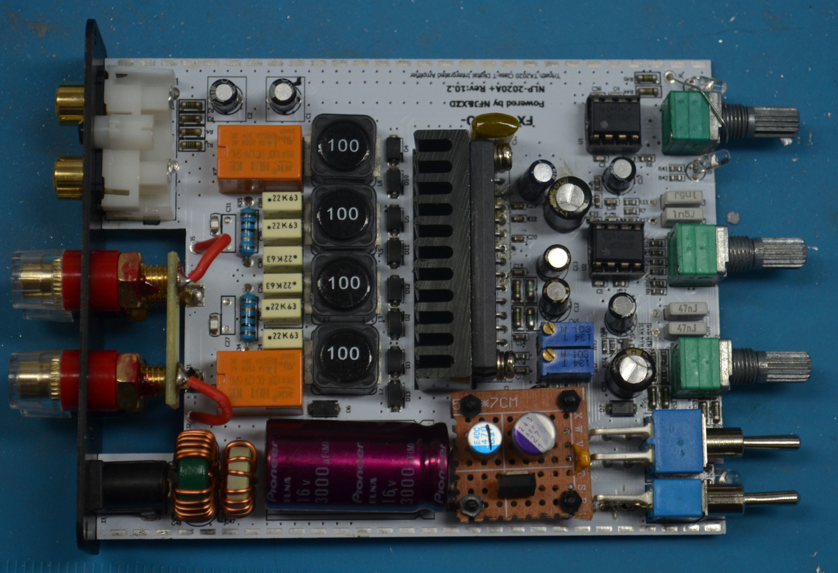 FX-2020A+CUSTOMの修理・改造3．改造① - 研究室の音楽