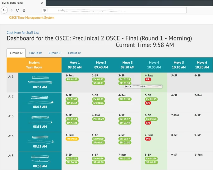ウェブベースの新しい時間管理システムを用いたオンラインOSCEの実施 - 医学教育つれづれ