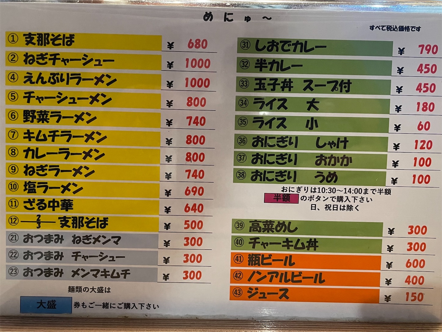 青森県八戸市/しおでさんのカレーラーメンとチャーキム丼 - メガネ先生の日記（青森グルメ）