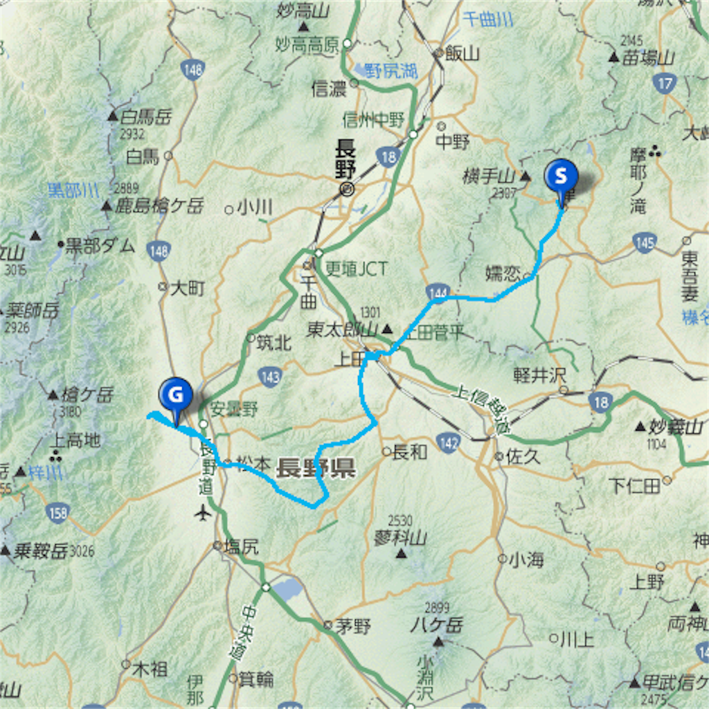 日本縦断デリカ旅 17日目 草津〜安曇野 - melcatの自己満族