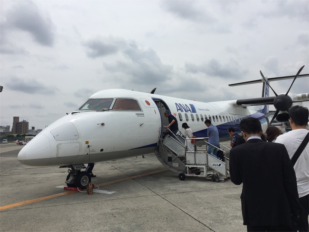 ANA 1687便 伊丹ITM–大分OIT DH8 搭乗記 悪天候で福岡へダイバード パイロットの判断を考察してみた。 - ぼくはこうして破滅 ...