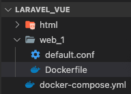 Dockerを使用してLAMP環境の構築(Laravel Breeze, Vue.js3)
