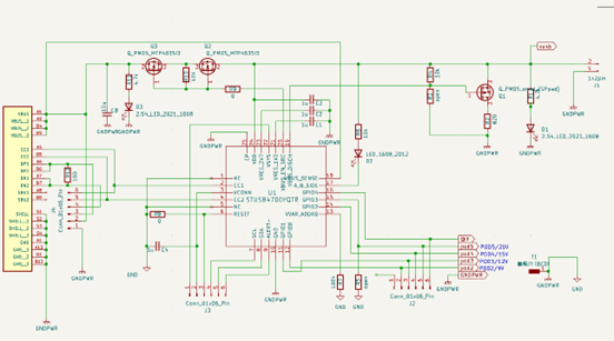 45WUSBPD充電器の製作（STUSB4700＋AP64351） - 電子計測通信徒然草