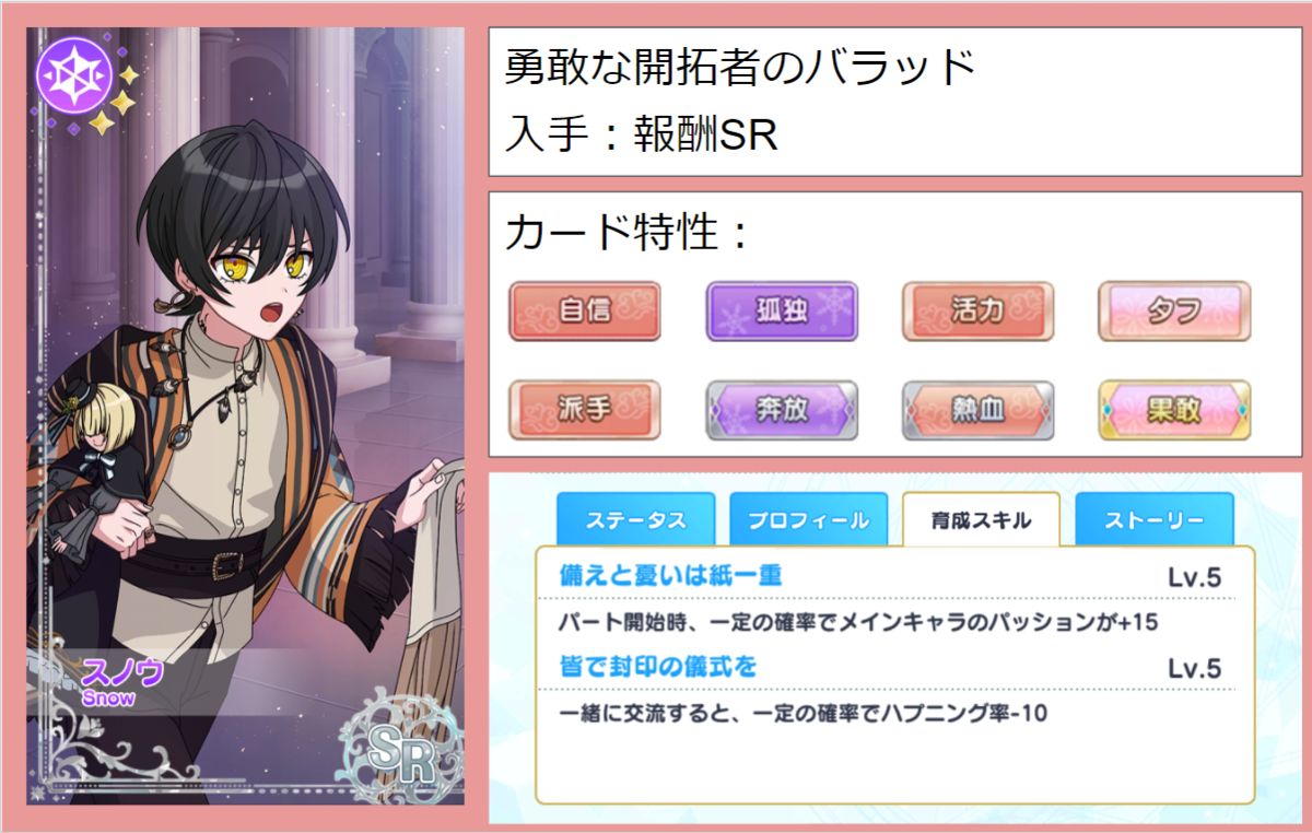 思い出ドロップで交換できる報酬一覧 - mhyk_wizard’s diary