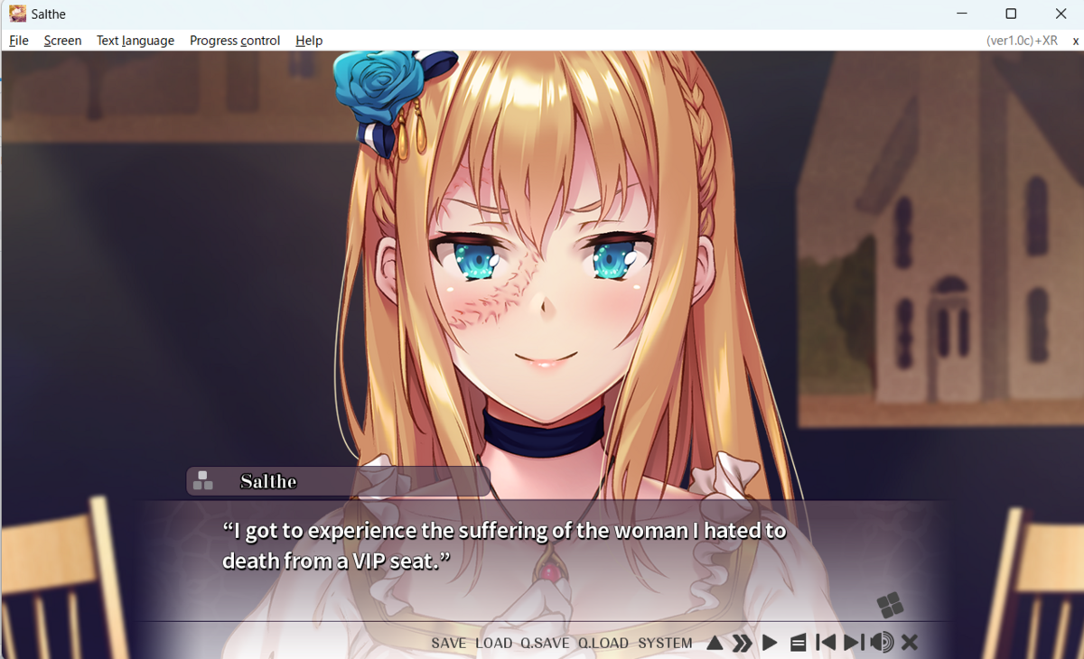 英語ゲーム多読の記録⑦【Salthe】日本の18禁ゲー - 英語多読したり投資したりFIRE目指したり