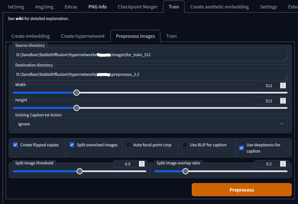 Hypernetwork学習の備忘録 - セーブポイント