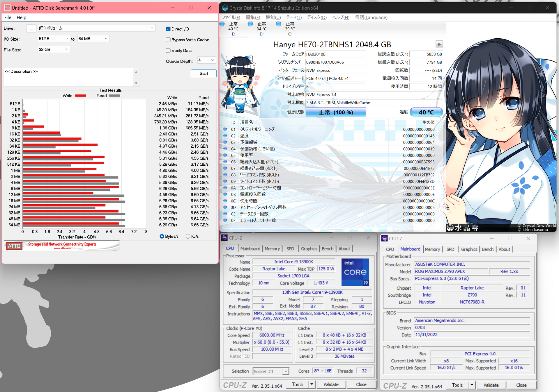 もう一つの激安NVMe SSD「Hanye HE70 2TB」232層から128層NANDへ変更されるもDRAM搭載で爆速 - みかん食べながら