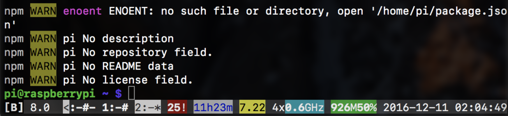 RaspberryPi 3 で youtube を自動再生する（youtube-dl npm版 + node-omxplayer） - min117の日記