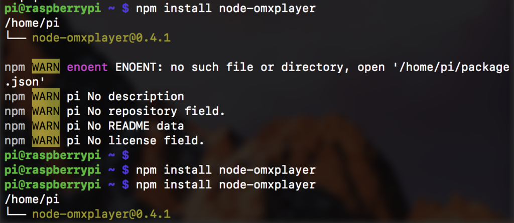 RaspberryPi 3 で youtube を自動再生する（youtube-dl npm版 + node-omxplayer） - min117の日記