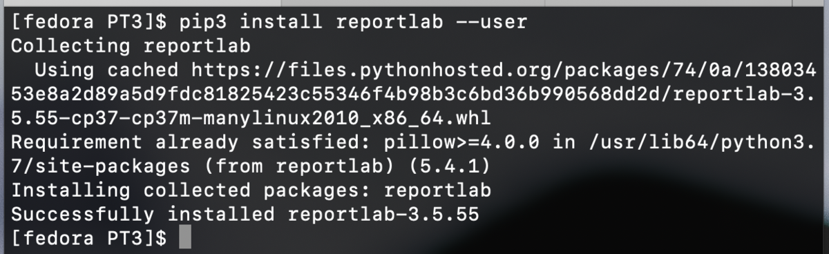 Python3 PDFにページ番号を付与する - min117の日記