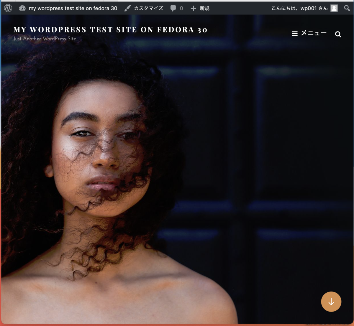 WordPress テーマ「PhotoFocus」がメッチャかっこいい - min117の日記