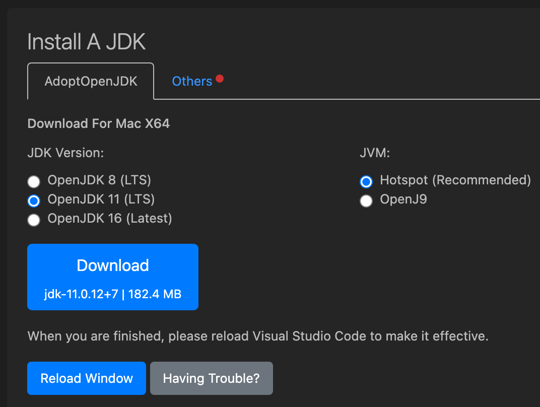 macOSの VS Code で Java 開発環境 - min117の日記