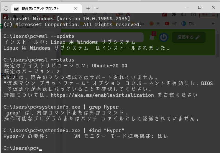 WSL→bash上のpython3でOpenCVでカメラ画像を取り込めるかテスト→NG - min117の日記