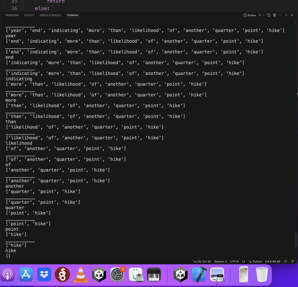 再起を使って英文の単語の出現頻度を数えるpython3 - min117の日記