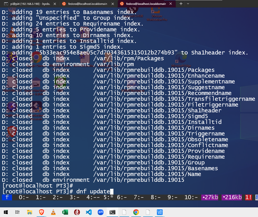 fedora30 → 40 にアップデートできるか試す - min117の日記