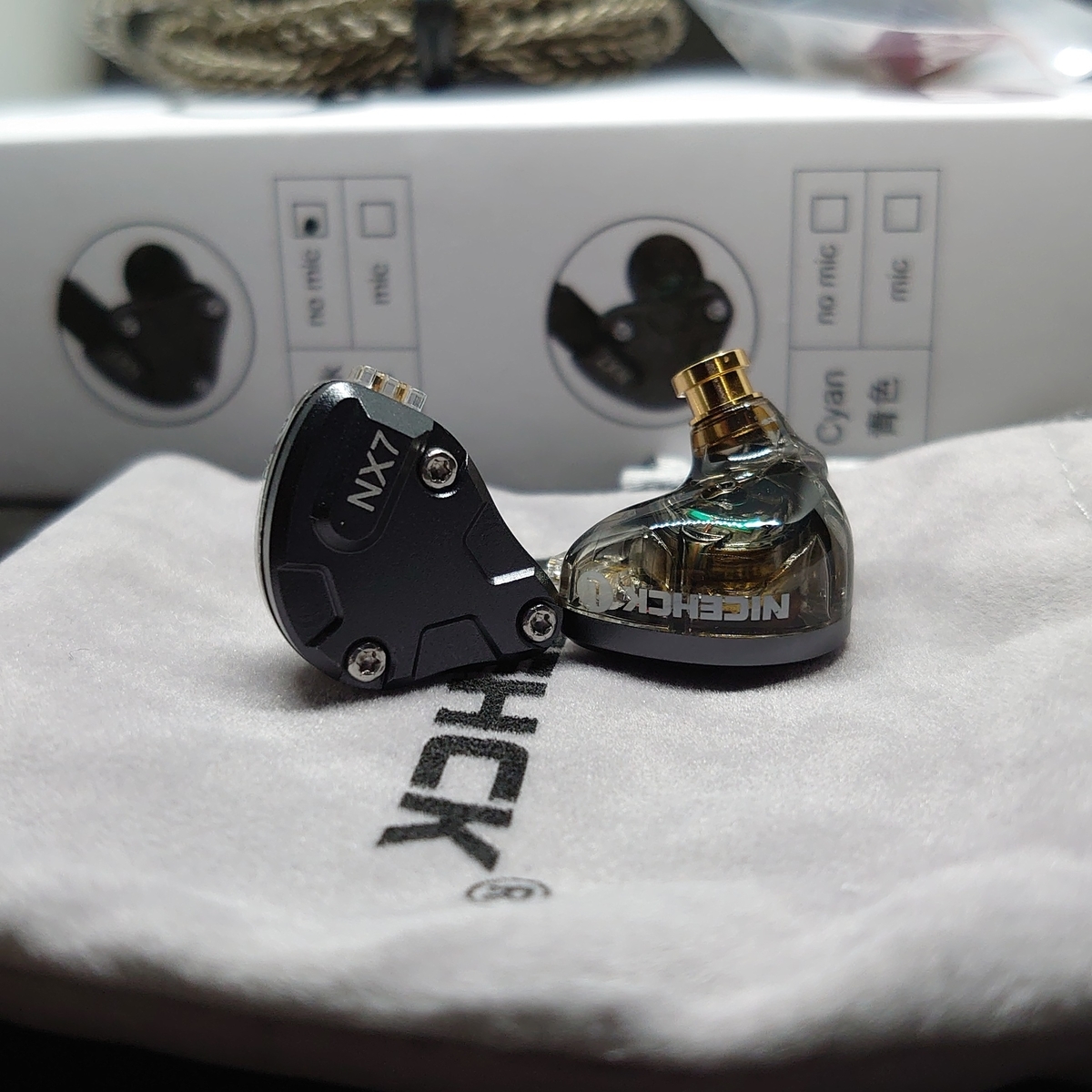 NICEHCK NX7 レビュー(イヤホン・DX150) その一 - LR-Like is Red